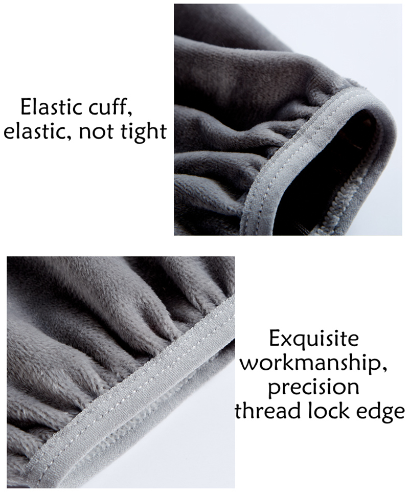 Fashionable and generousccc oversleeve working sleeve with fleece in ...